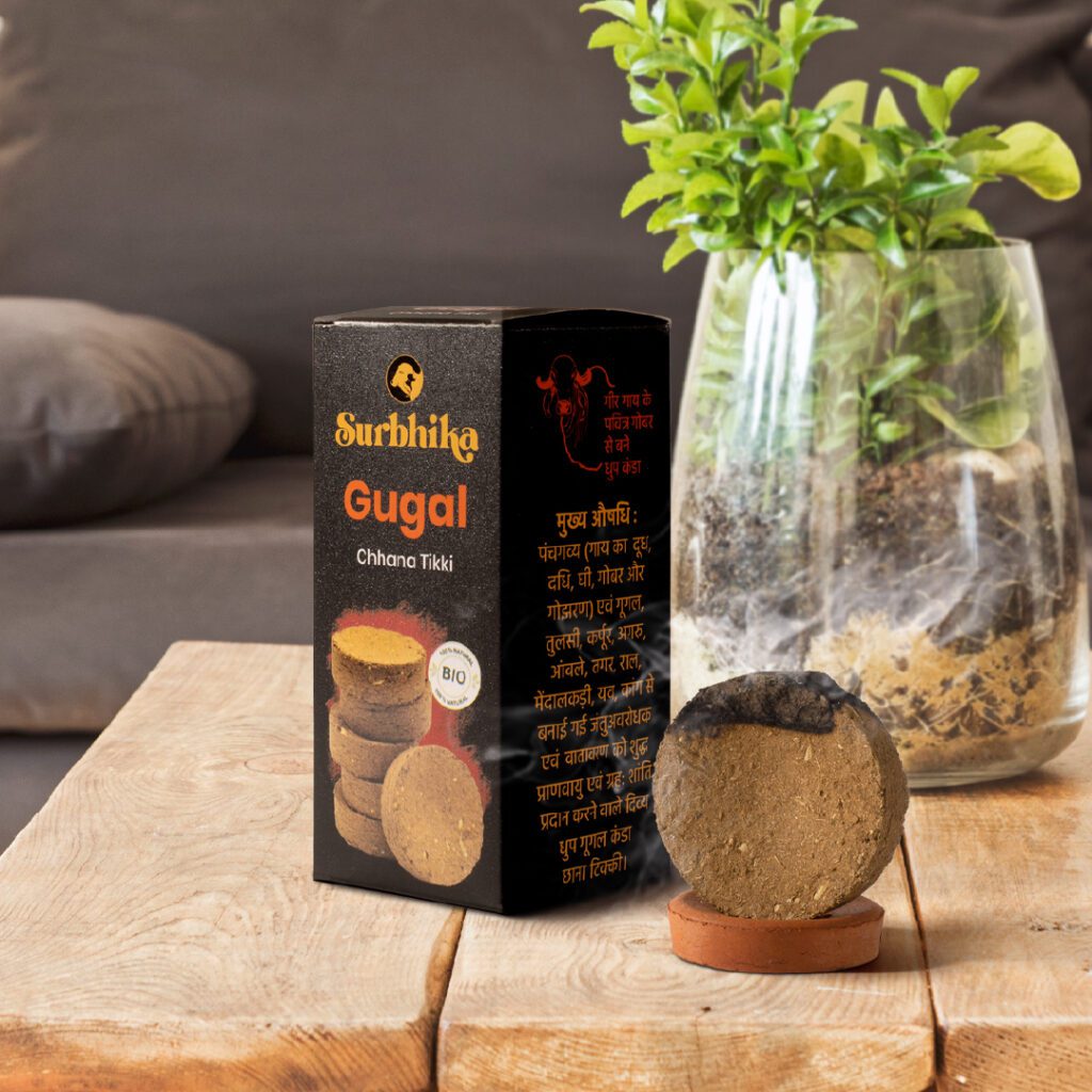 Buy Gugal Dhoop Chhana Tikki -Ideal For Daily Puja -Surbhika
