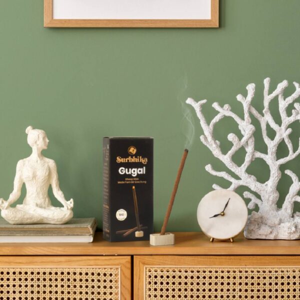 Guggal Dhoop Sticks : Pure, Bambooless & Charcoal Free -6 In
