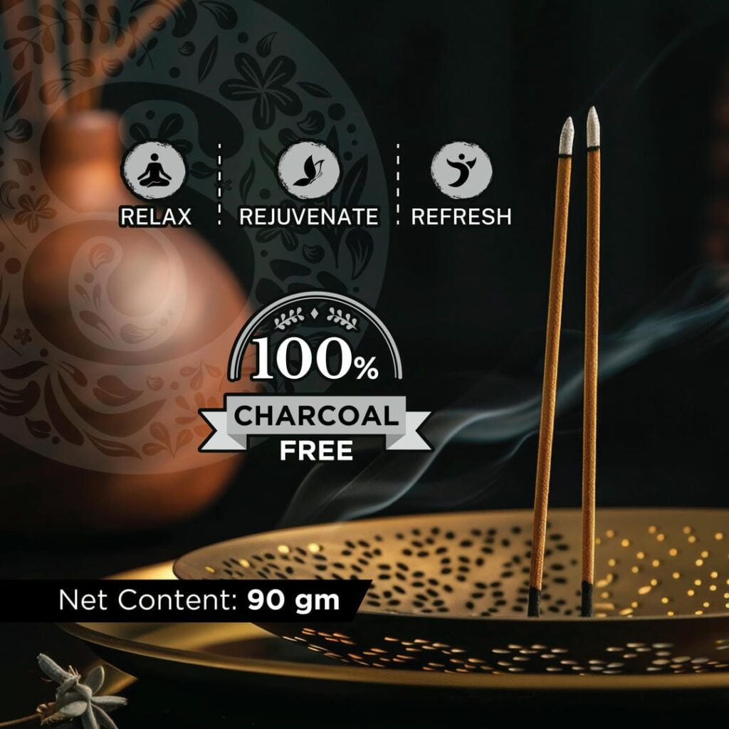 Gold Smoke Luxury Incense Sticks - Best for Daily Pooja