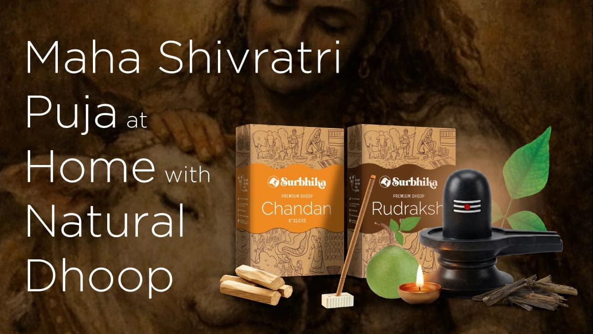 Why Shivratri Puja at Home with Pure, Natural Dhoop Incense